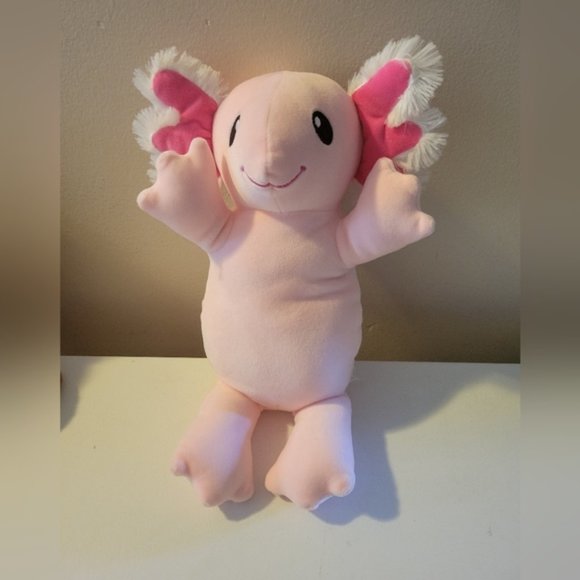 Toys | Snugglies By Fiesta Pink Axolotl Salamander Plush Toy | Poshmark